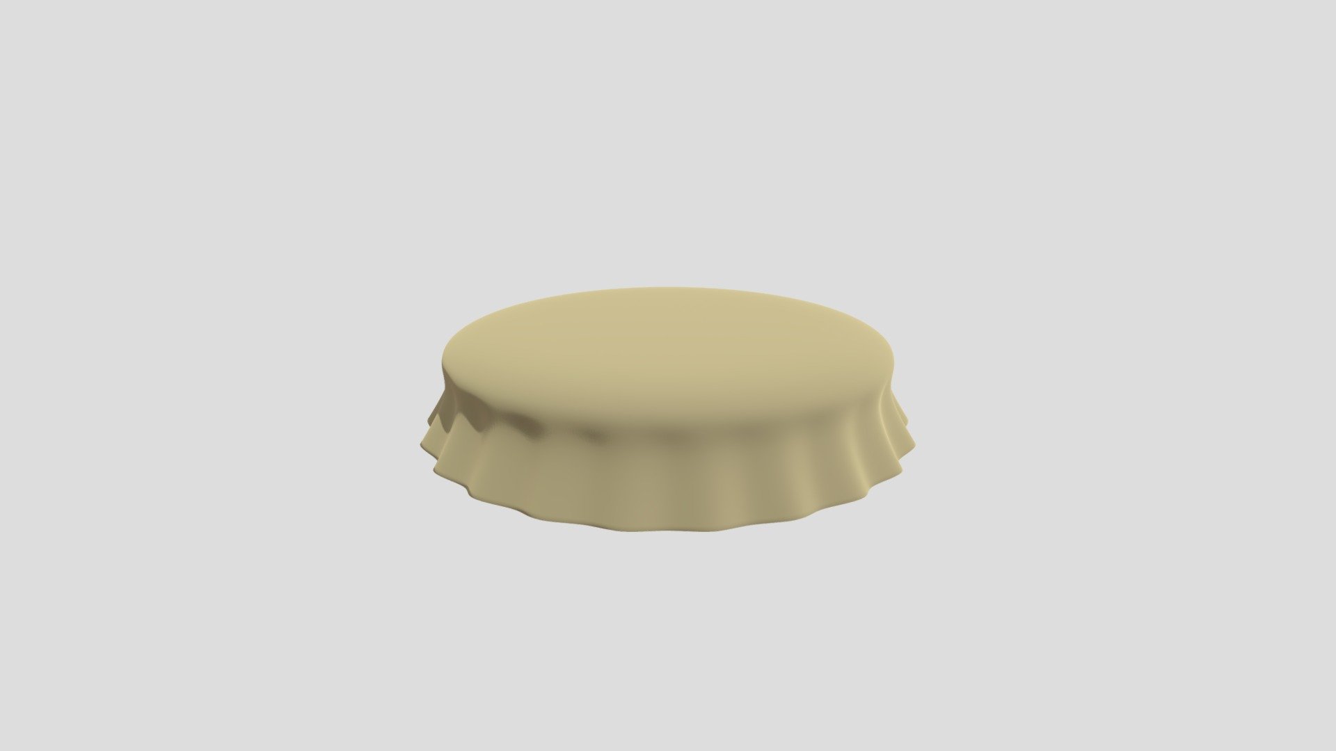 Beer Bottle Cap - Download Free 3D model by m.ulbrych [7761bd1] - Sketchfab
