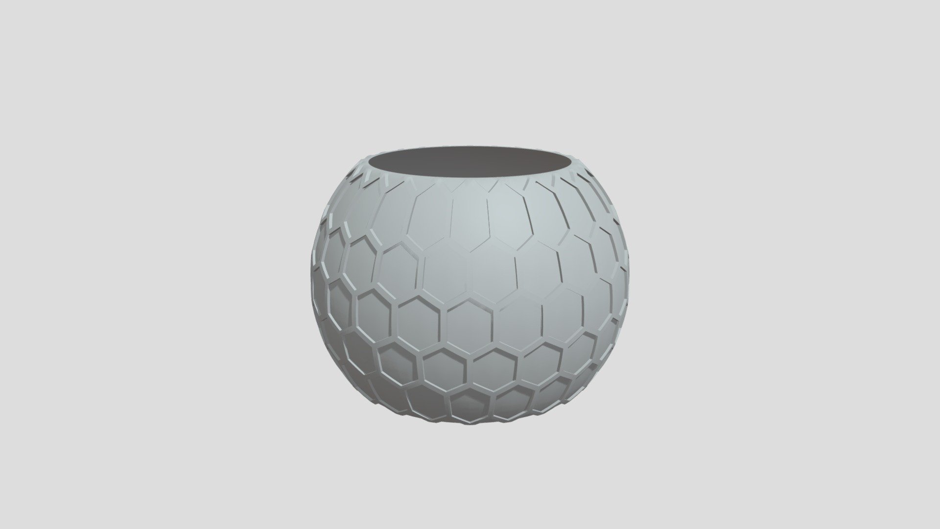 Spherical Hexagon Pattern - 3D model by MiscandMatch [7762442] - Sketchfab