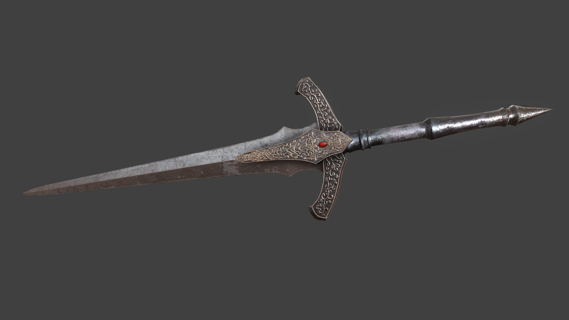 Greatsword - 3D model by rajath98 [7762dda] - Sketchfab