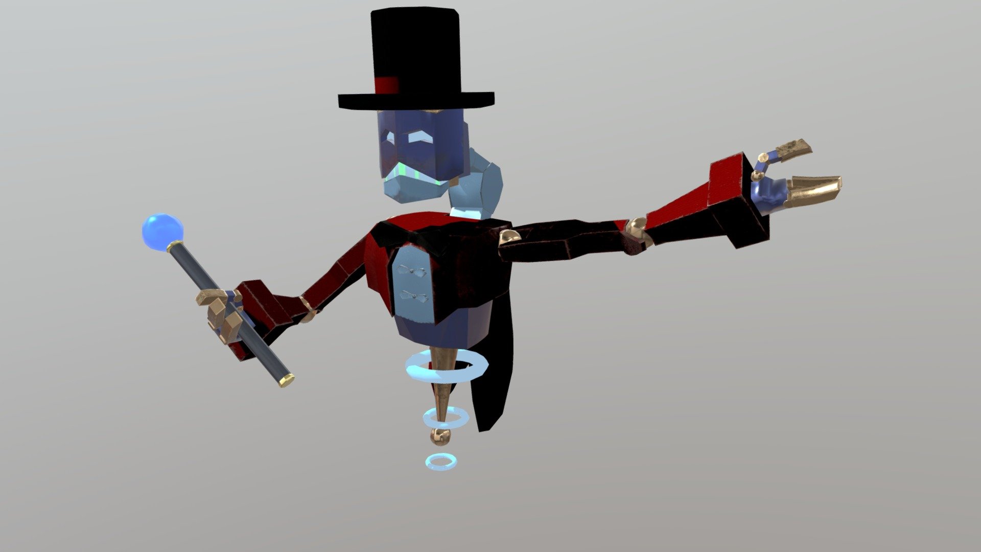 Robot Ring Master - 3D model by MeaganWeir [7763a0b] - Sketchfab