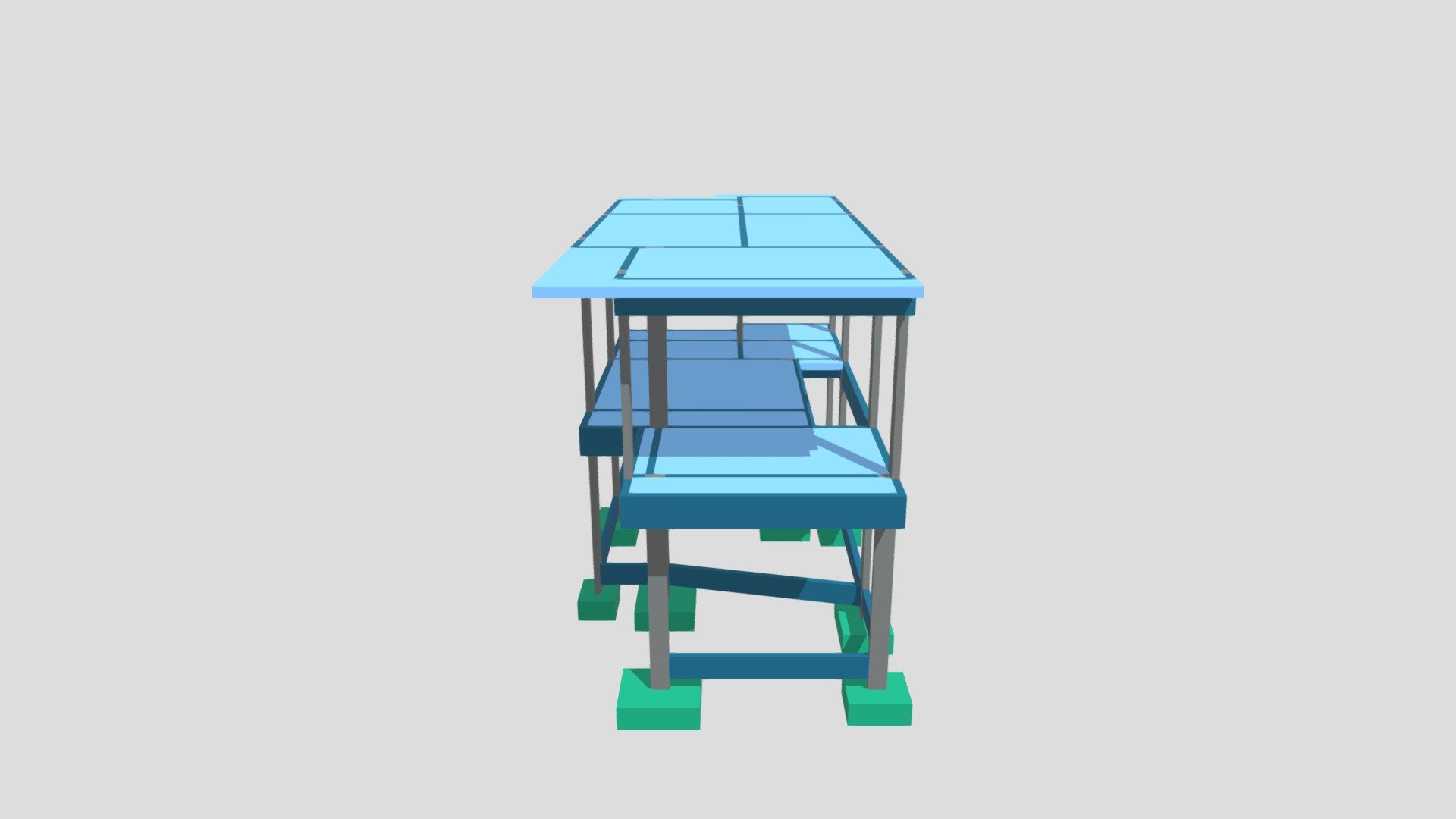 Modelo Estrutural Casa Modelo 2 - 3D model by Pedro Henrique Pruner ...