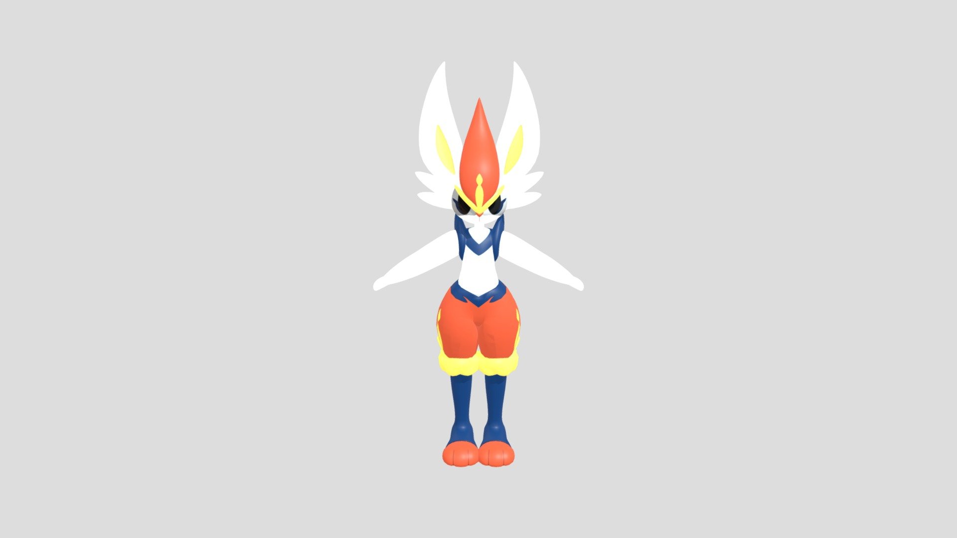 Cinderace_ Final_L5O1W57 - Download Free 3D model by bread (@OreoWolf ...