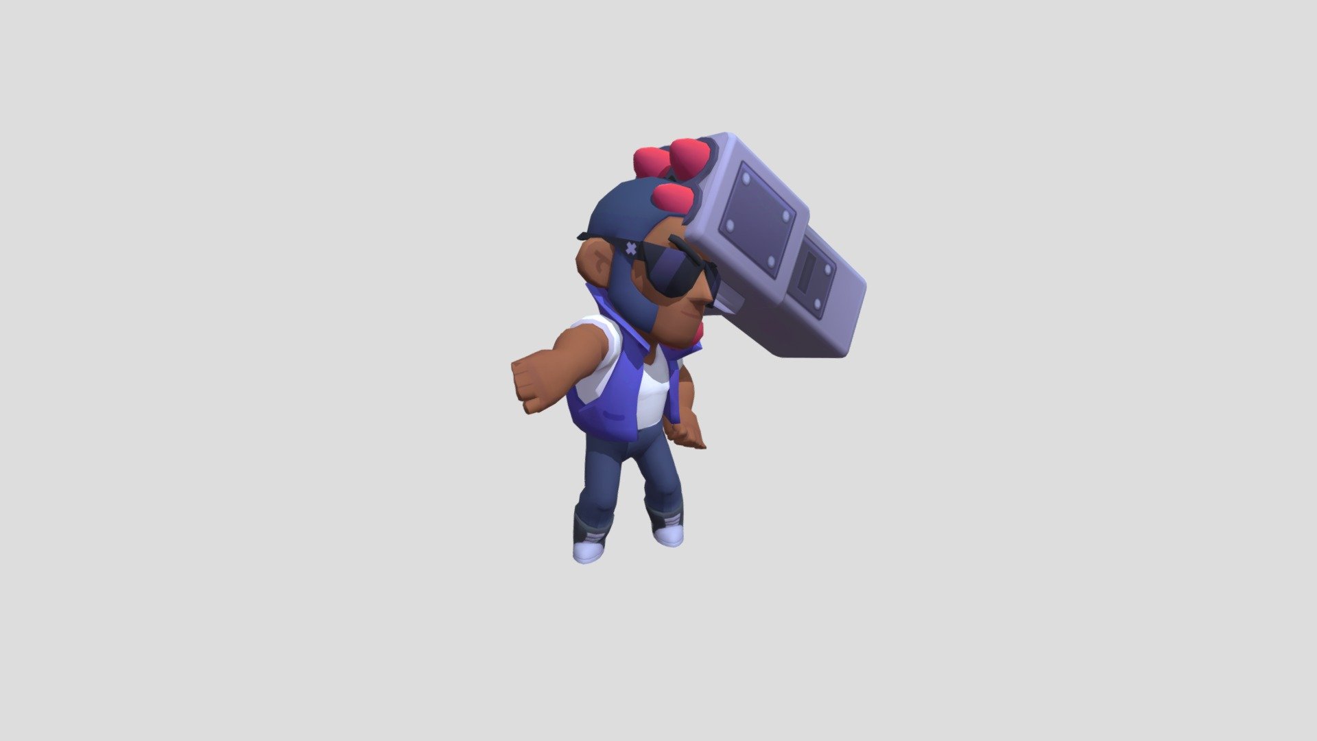 Brock Brawl Stars Samba Dancing - Download Free 3D model by 3D by ...