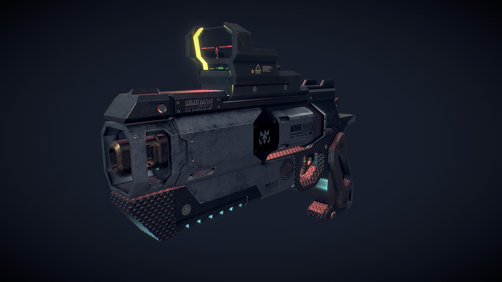 Wingman V2 - 3D model by Wangsx1961 [7767a61] - Sketchfab
