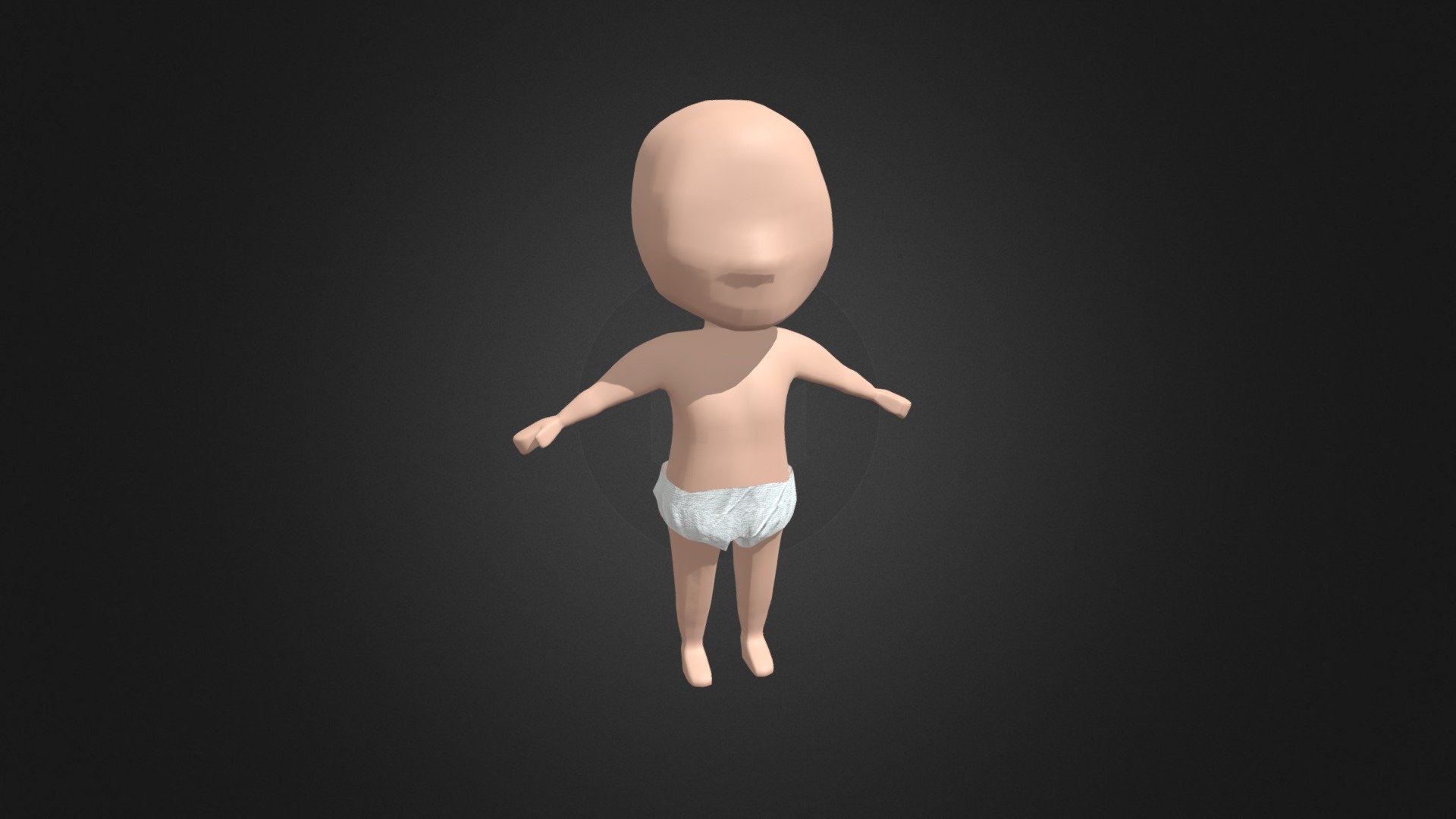 Baby_LowPoly - Download Free 3D model by Lightningx [776c218] - Sketchfab