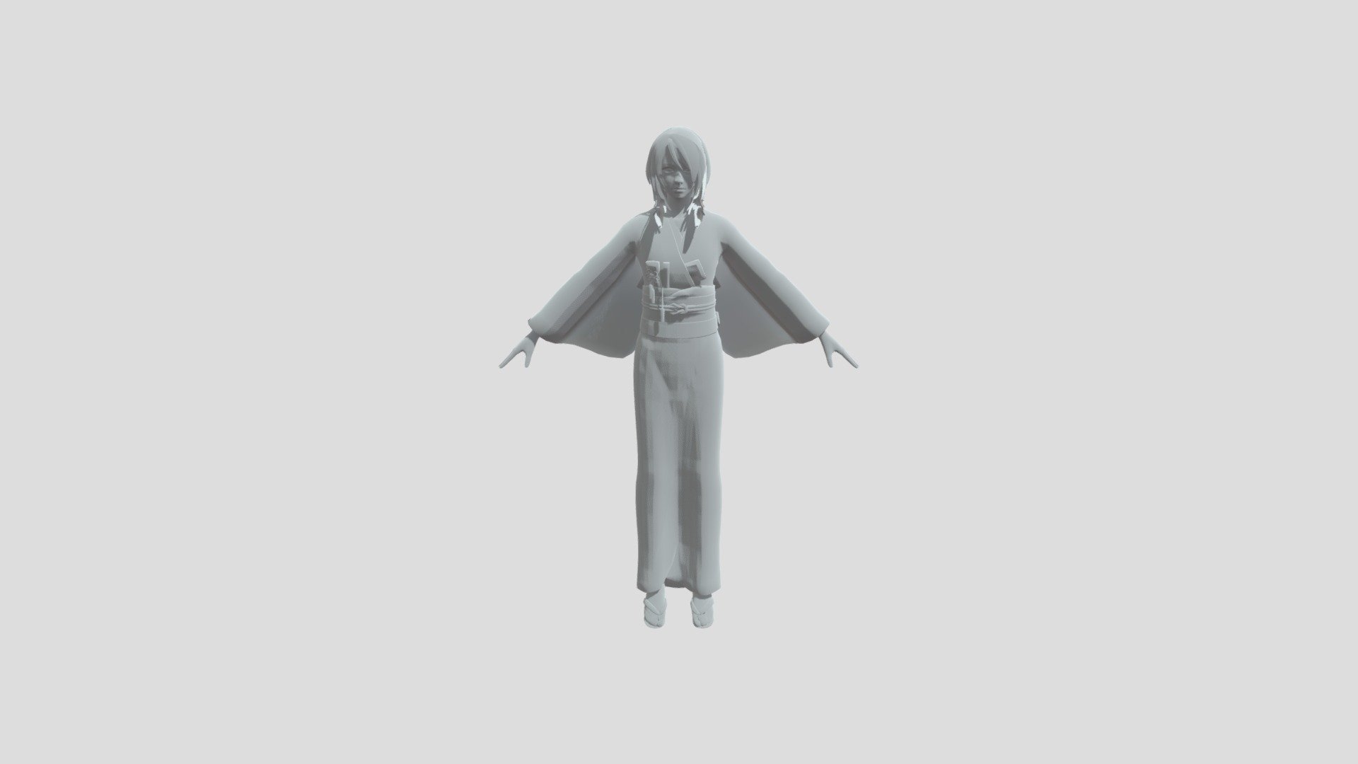 Yuri Kozukata B - 3D model by Phelipe Barbosa (@nexusslasher) [776ec7c ...