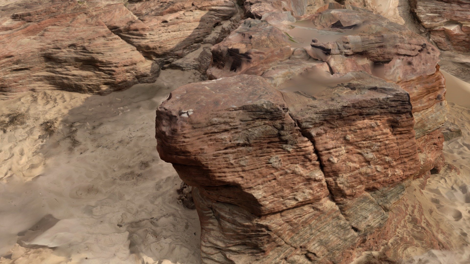 Red Rocks - Download Free 3D model by megalitharchive [776ee03] - Sketchfab