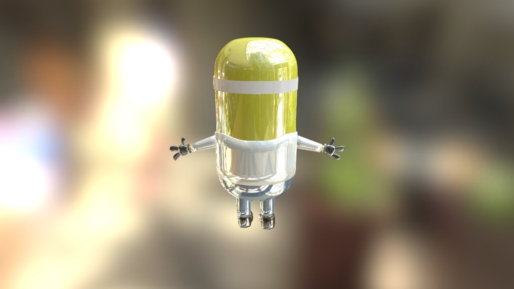 Alan Minion-2 - 3D model by christian.renner23 [776ffe5] - Sketchfab