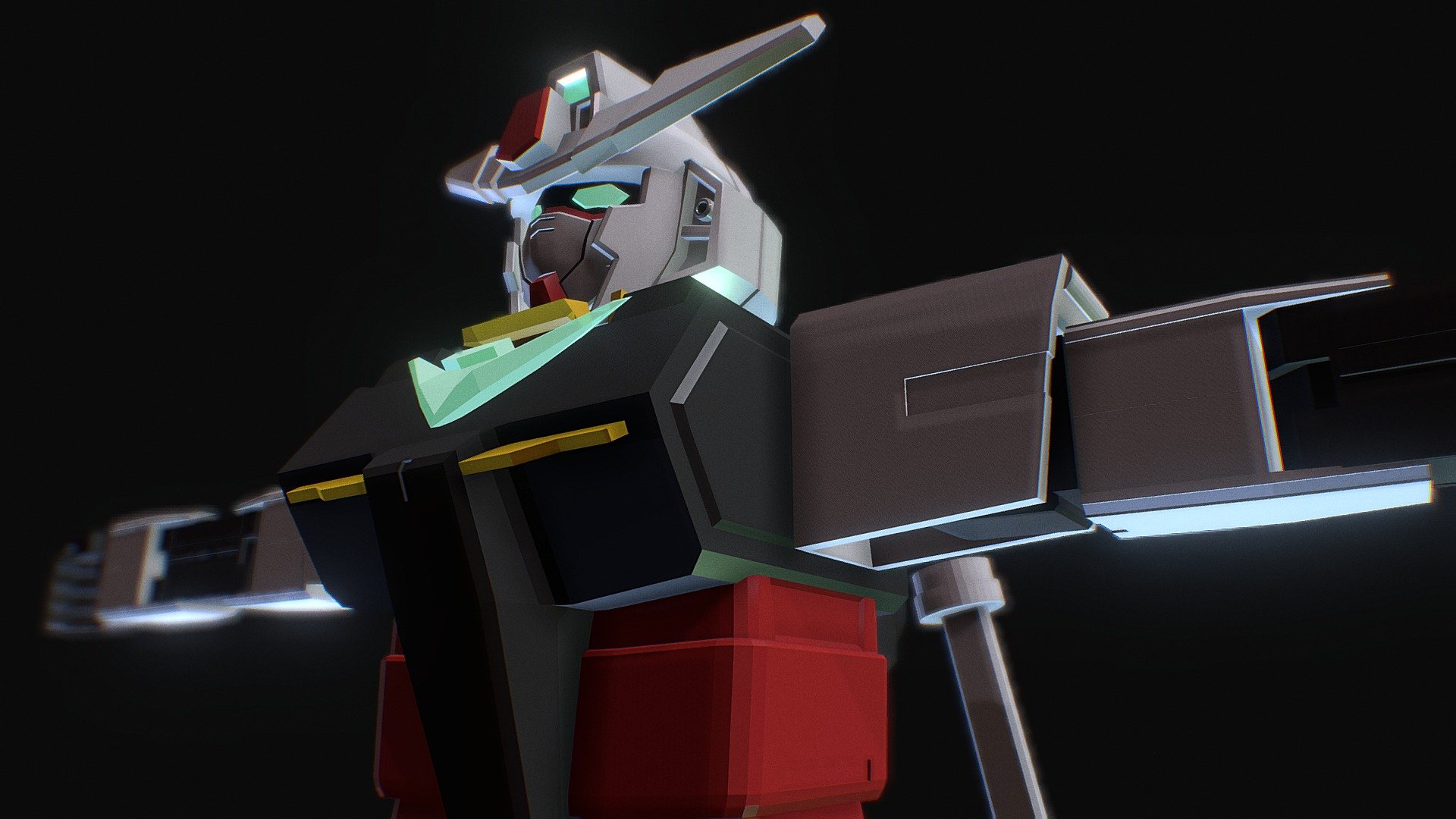 CORE GUNDAM - Download Free 3D model by Ahbangkun [7771c21] - Sketchfab