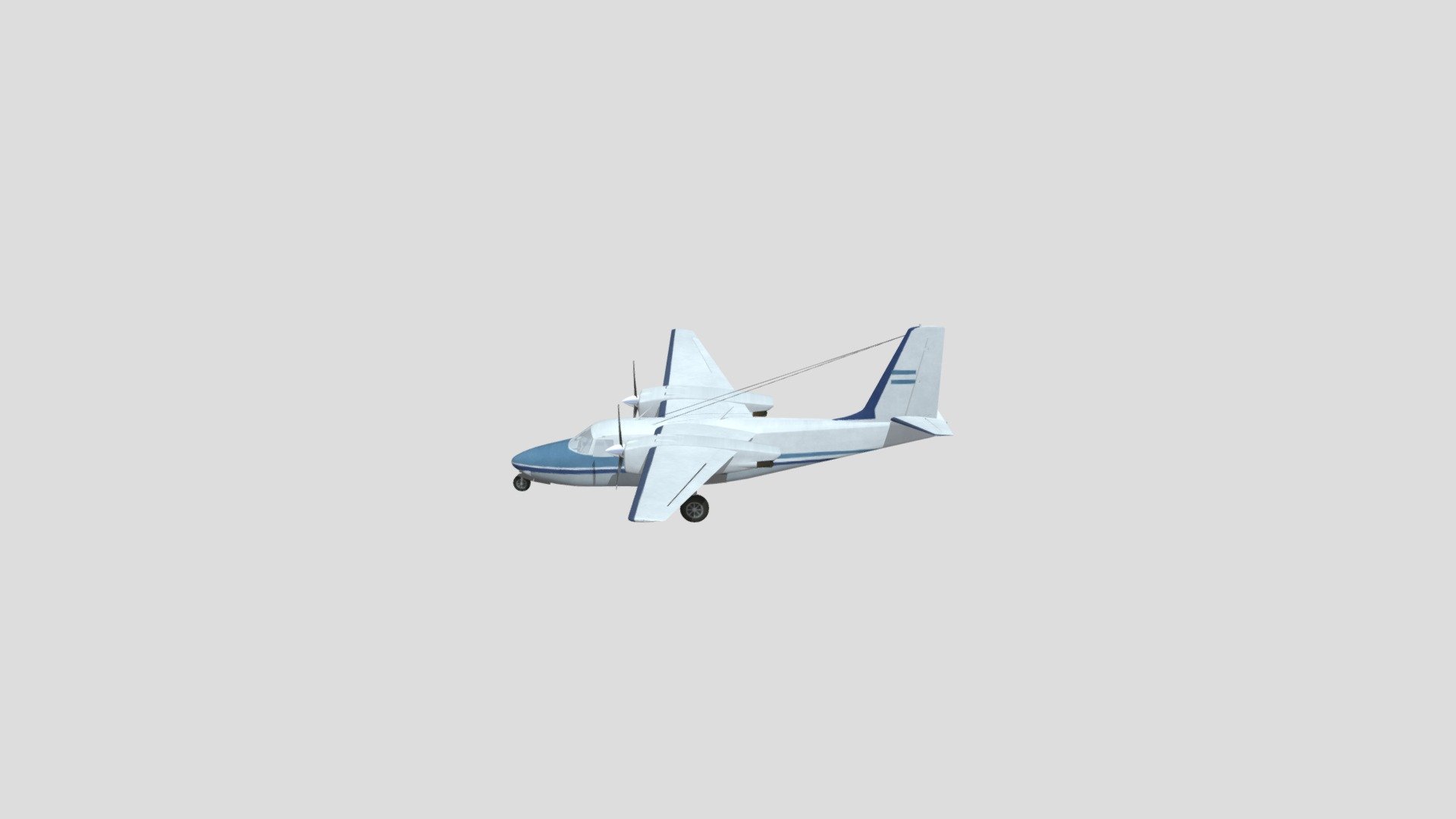Aero Commander 500 - Download Free 3D model by Yo Boy ...
