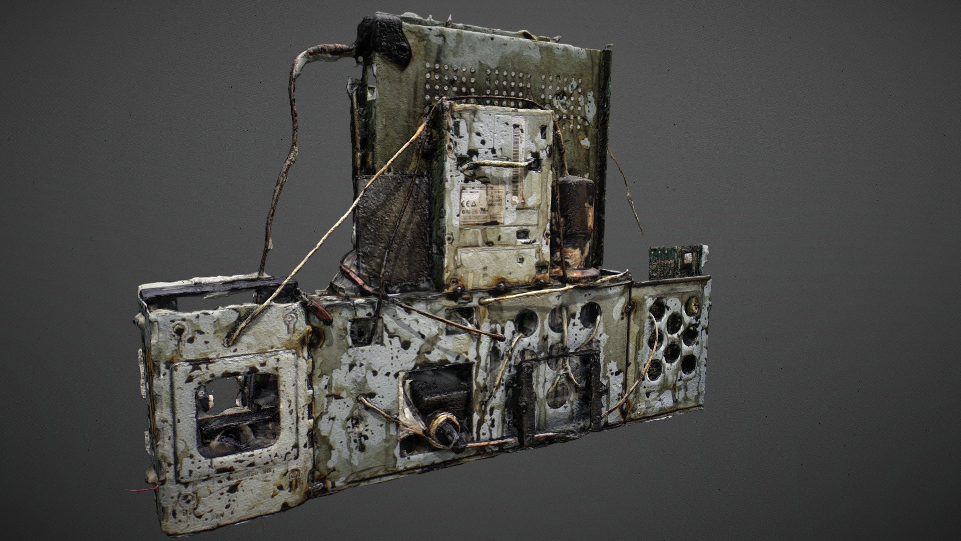 Electronic sculpture - 3D model by _Guizbar [777449b] - Sketchfab