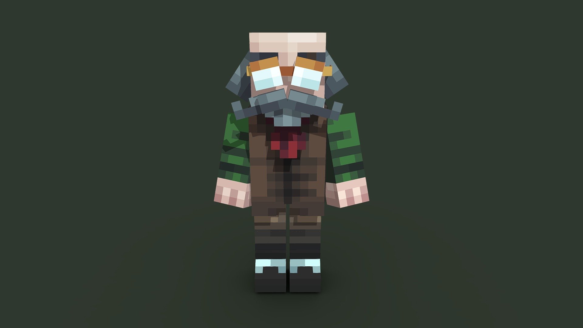 Librarian - 3D model by Sam McLaughlin (@BhunaBoy) [7774962] - Sketchfab
