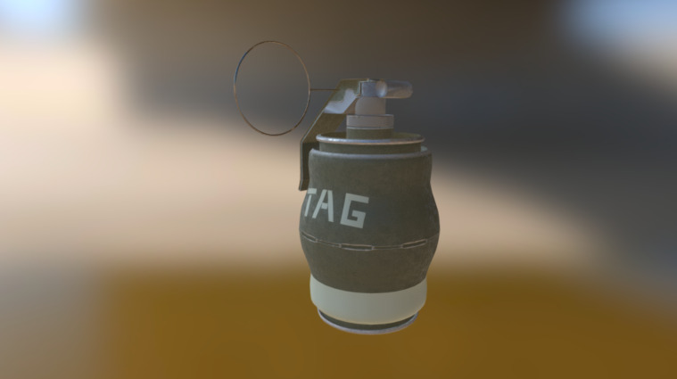 TAG Grenade - 3D model by sinnocent [7774c53] - Sketchfab