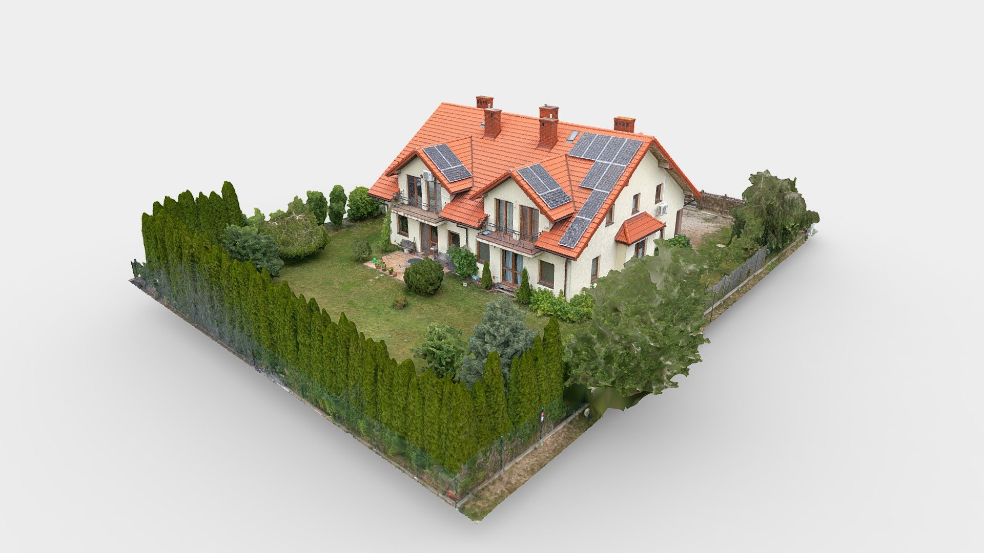 Dom 3D - 3D model by Kraków z nieba (@krakowznieba) [7775c21] - Sketchfab