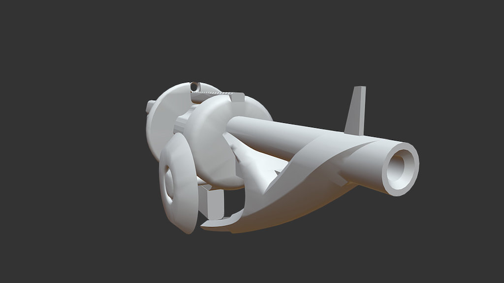 Sci-fi rifle (animation available) - 3D model by Are C. (@Are) [7775ccd ...