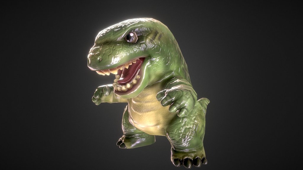 Gozila - 3D model by breckart [777638e] - Sketchfab
