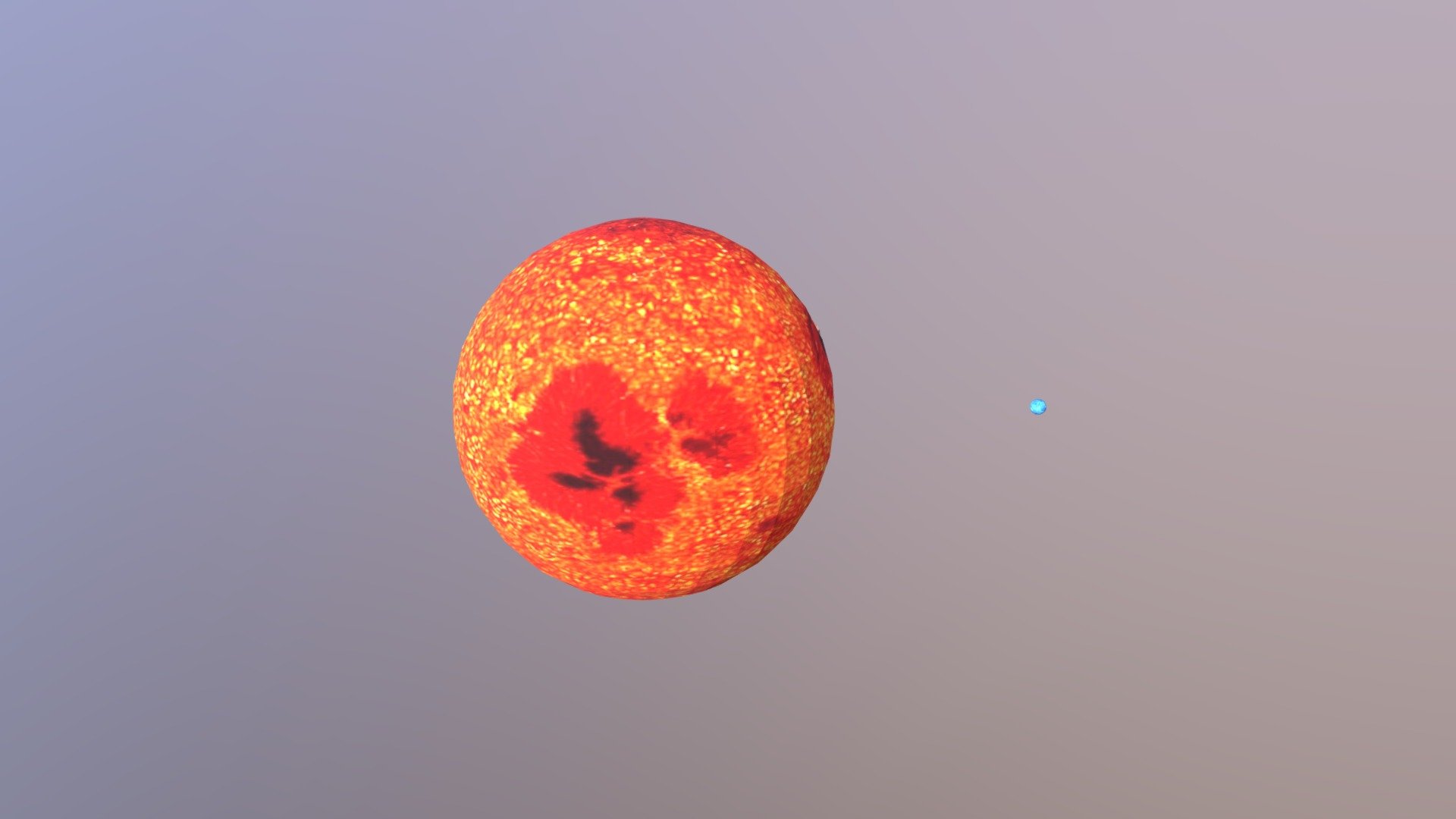 Maddi's Mini Solar System!! - 3D model by madisonh45 [7776f5e] - Sketchfab