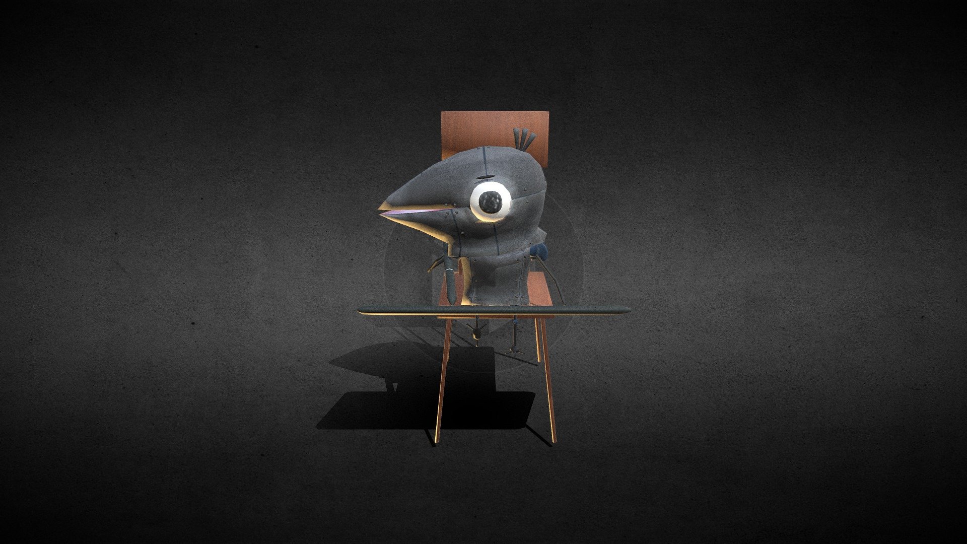 Mecha Crow - 3D model by talesroliveira [7777387] - Sketchfab