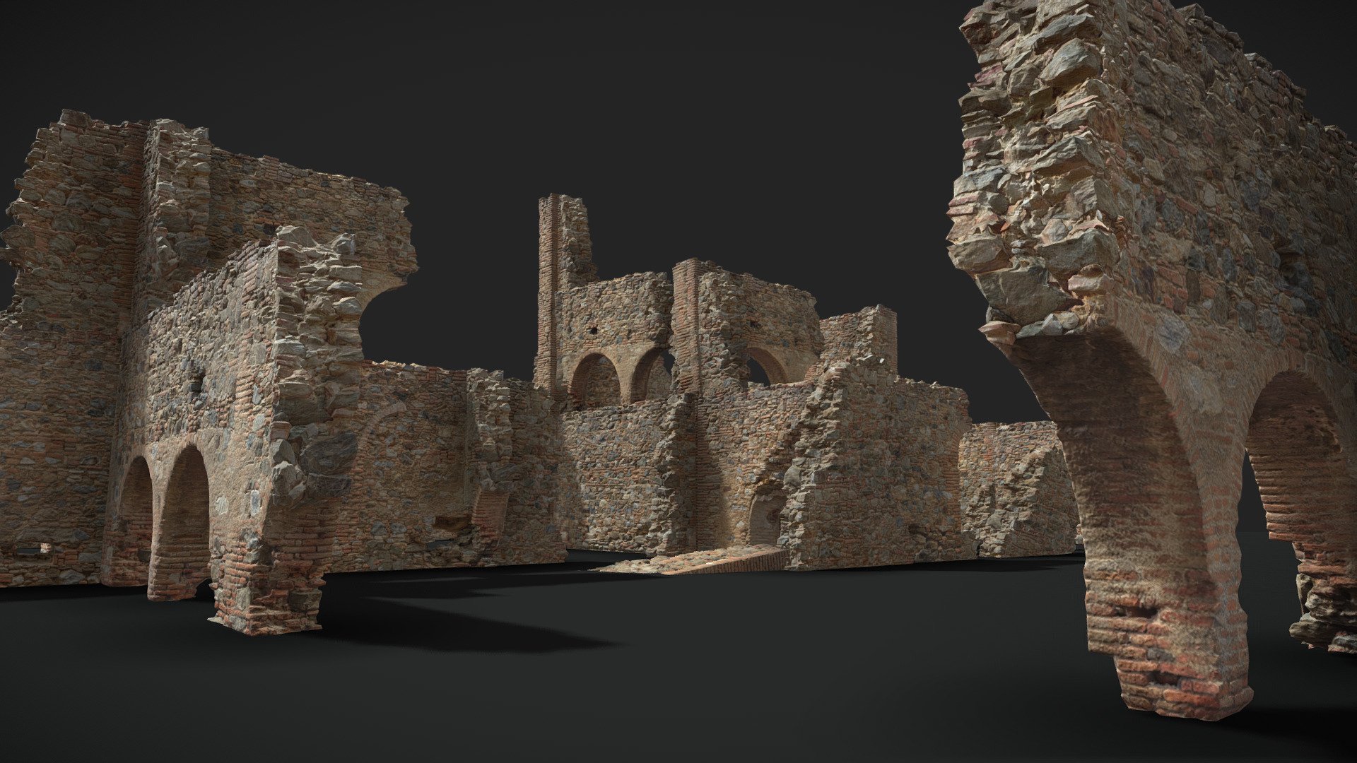 Brick Ruin Complex PBR Scans - Buy Royalty Free 3D model by Pers Scans (@perz_scans) [7777648 ...