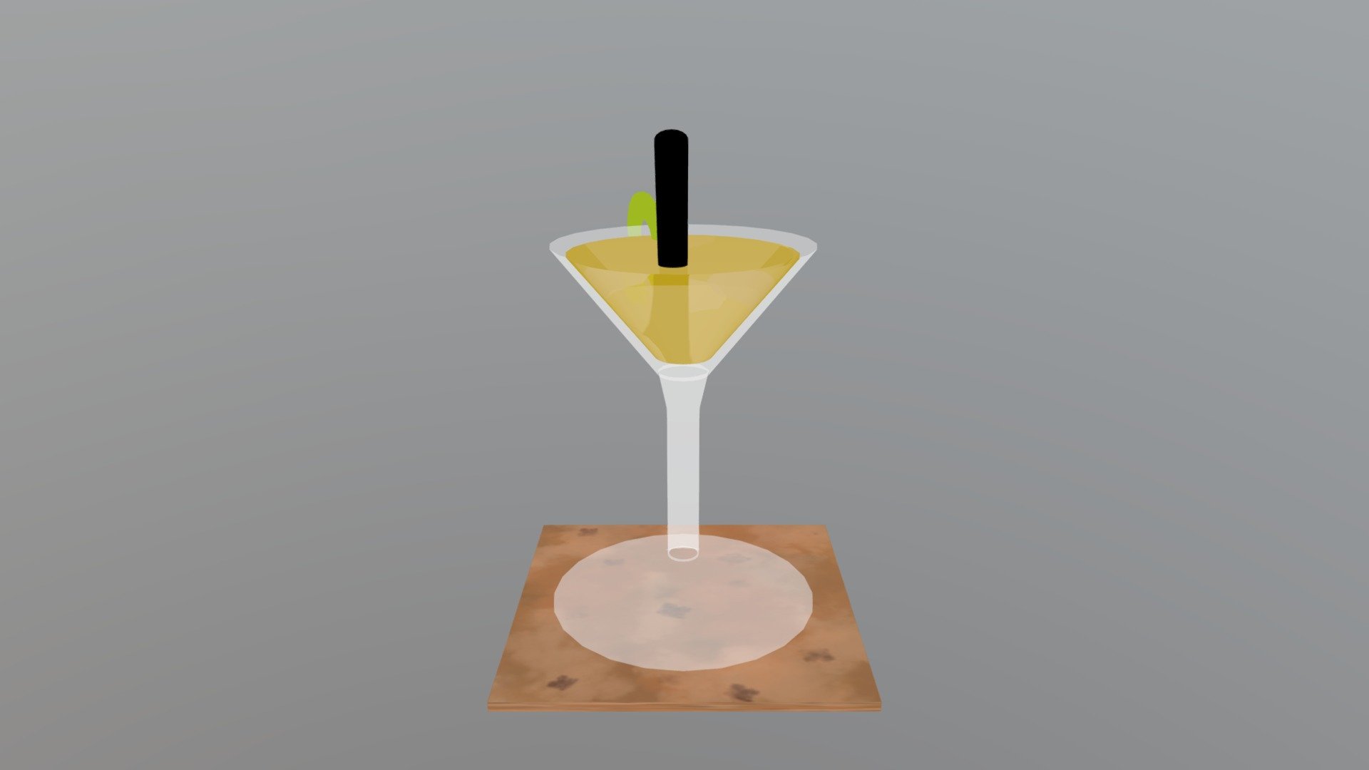 Iced Pineapple Cocktail - Download Free 3D model by MoritzKräuter ...