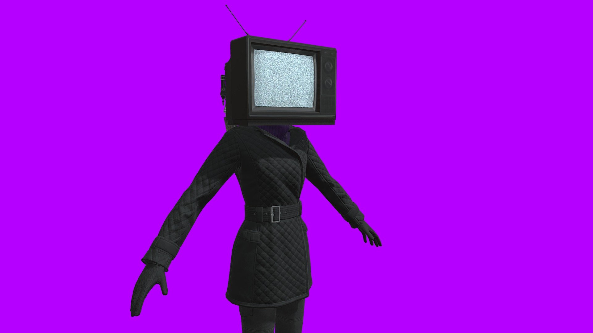 TV Woman - Download Free 3D model by Pumpkin (@savounited) [777909e ...