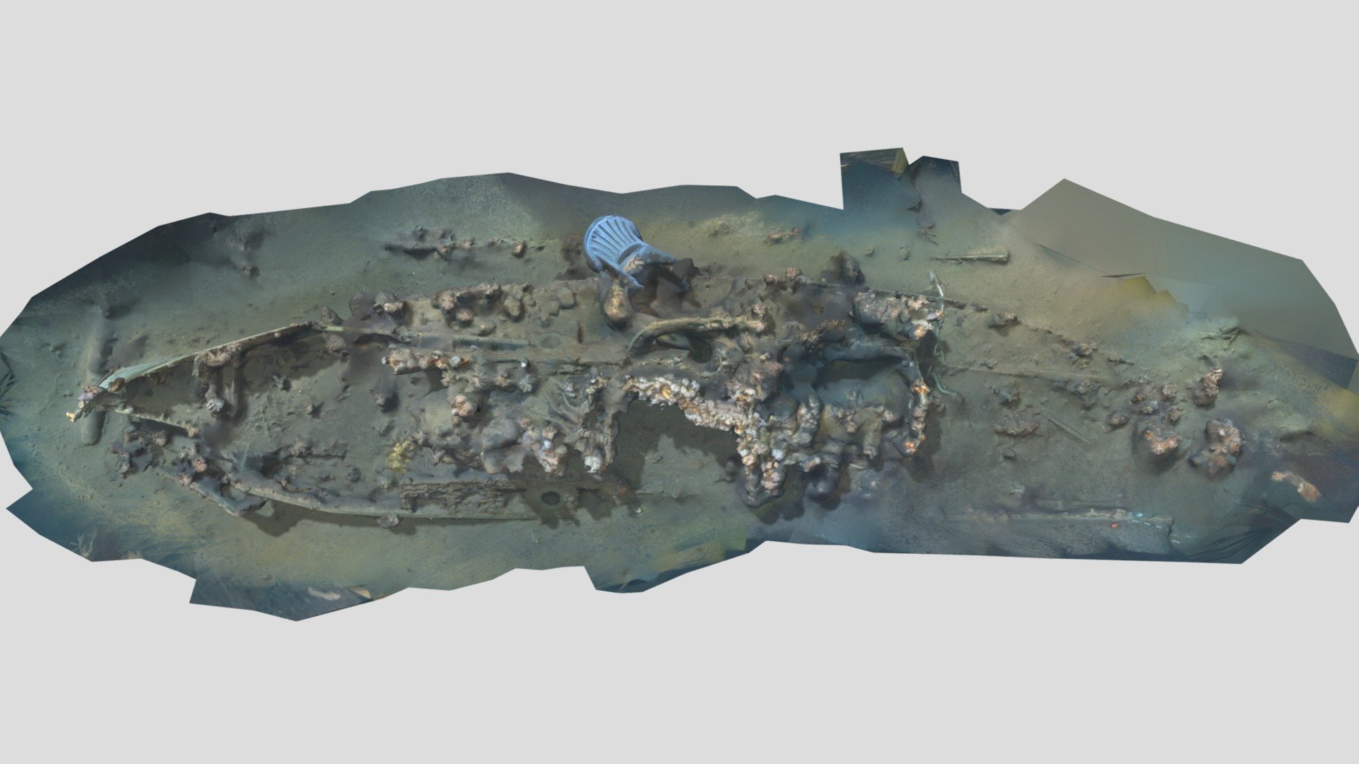 Copper Clad Wreck - 3D model by nsshipwrecks [777a4c3] - Sketchfab