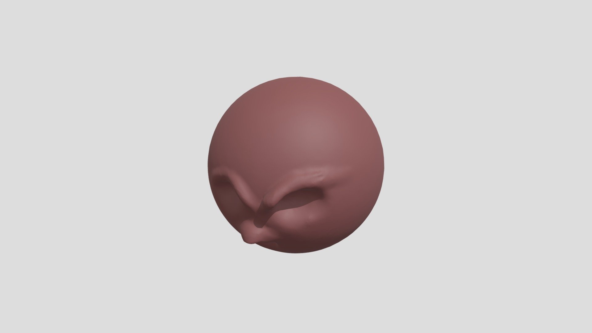 weird Smiley base ( import and paint! ) - 3D model by Glittz :D ...
