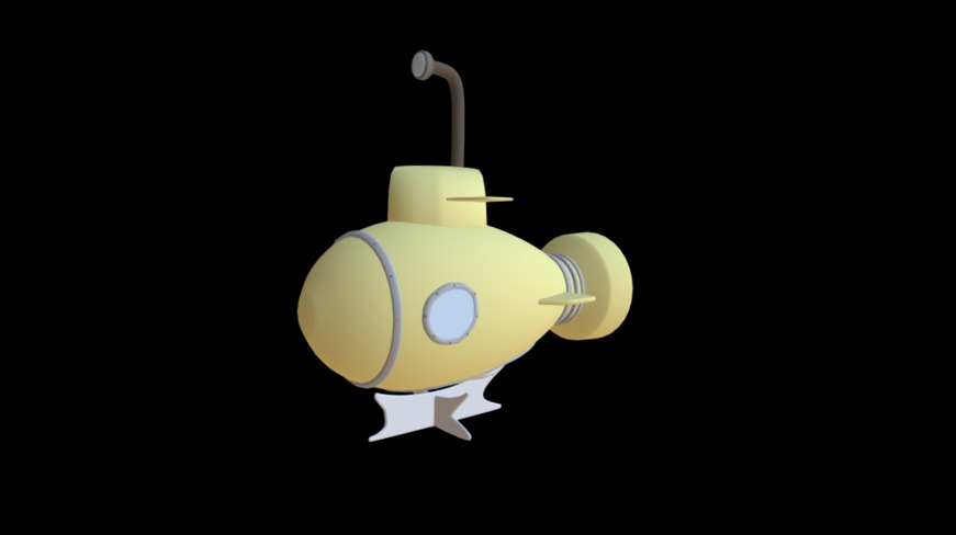Sub for print by Pierre - 3D model by Gravity Sketch (@gravitysketch ...