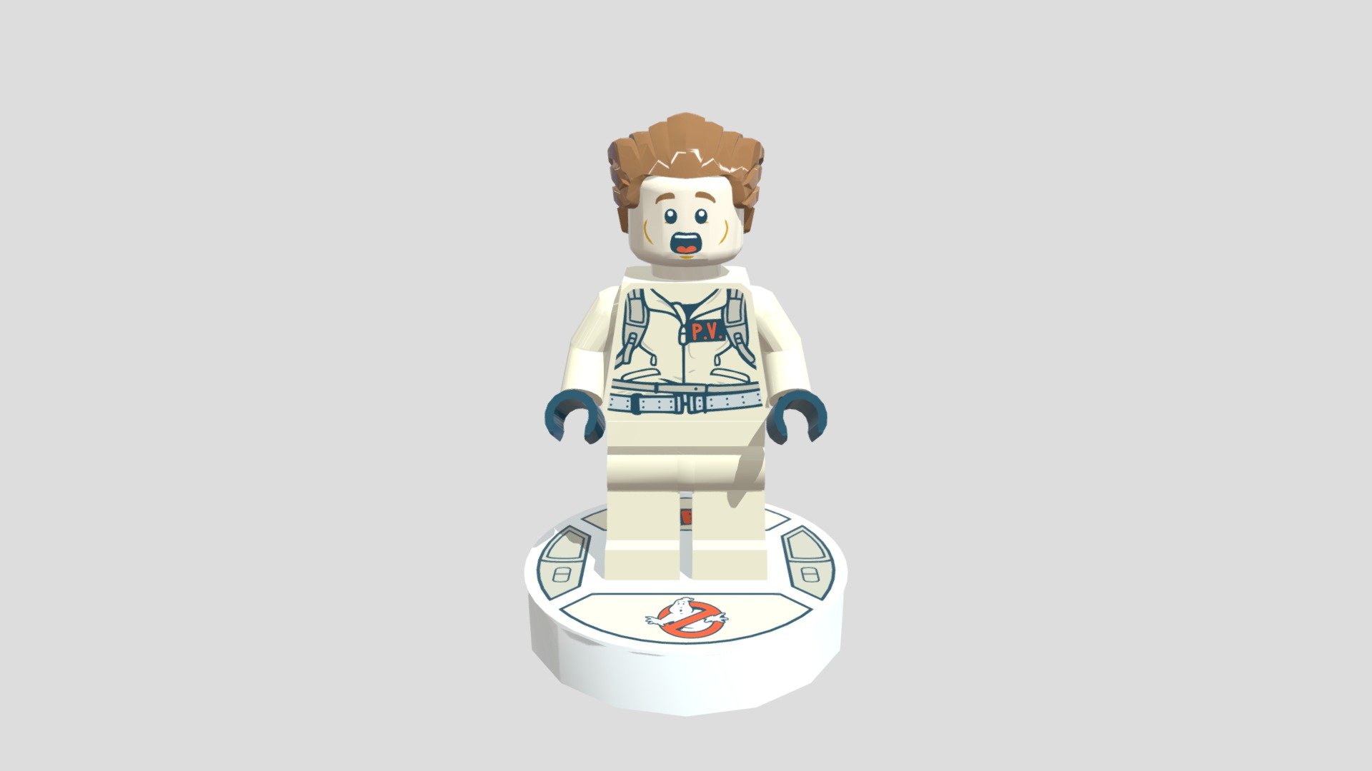 Lego Dr. Peter Venkman - Download Free 3D model by A1_UnReal [777bdcb ...