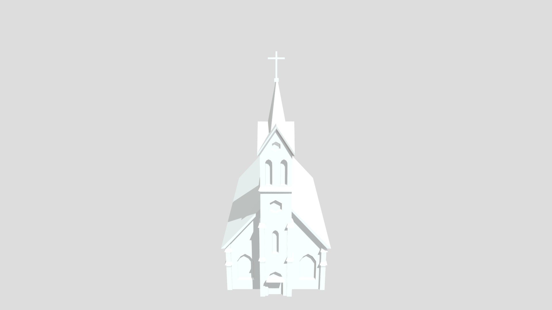 Church - Download Free 3D model by neutralize [777c8ea] - Sketchfab