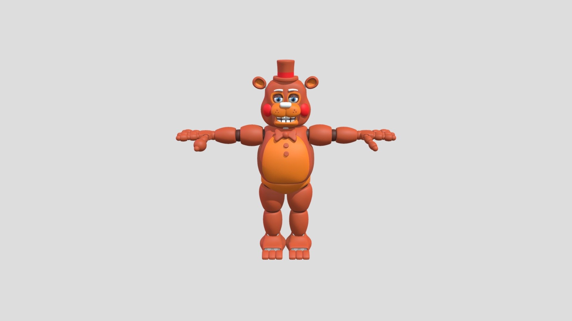 Toy Freddy V2(1) - Download Free 3D model by The fnaf lol (@Thefnaflol ...