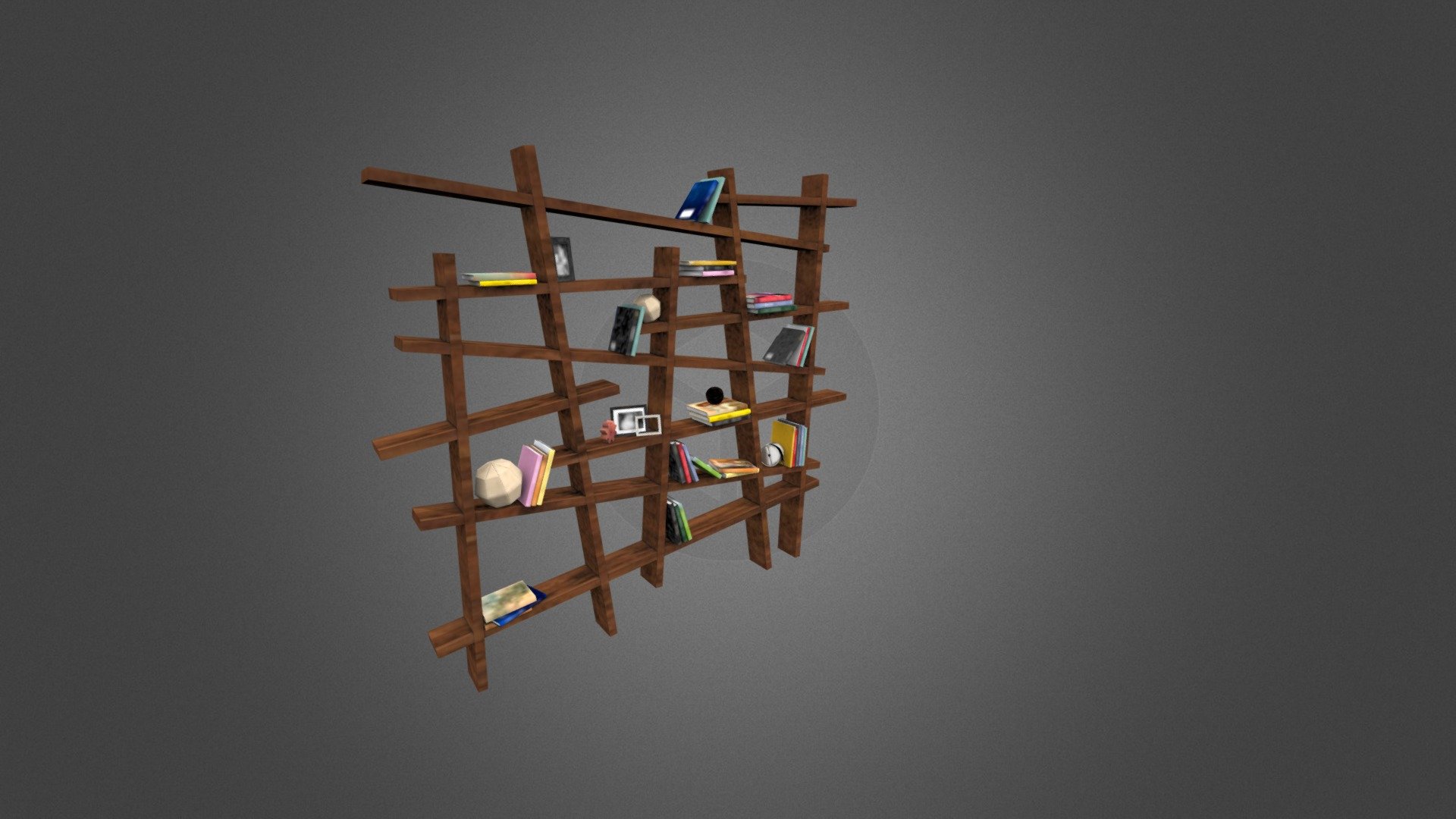 Library - Download Free 3D model by Doaa Sheha (@DoaaSheha) [777d37f ...