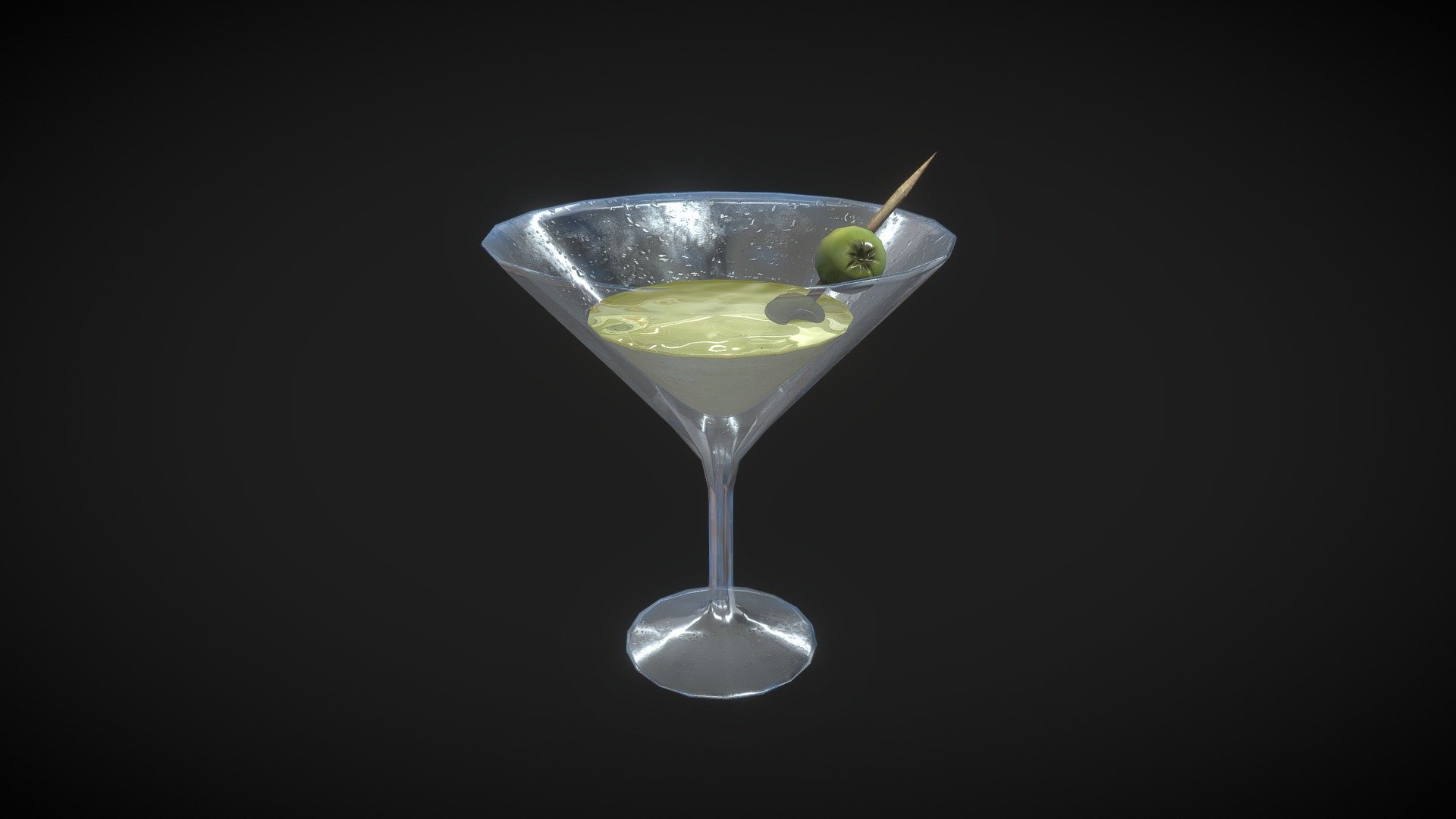Martini Drink - Buy Royalty Free 3D model by Karolina Renkiewicz ...