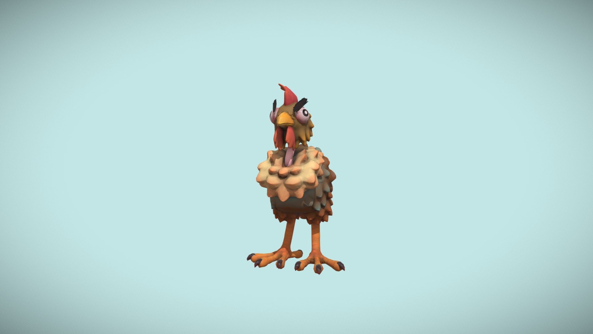 Chicken Enemy for University Game Project - Download Free 3D model by ...