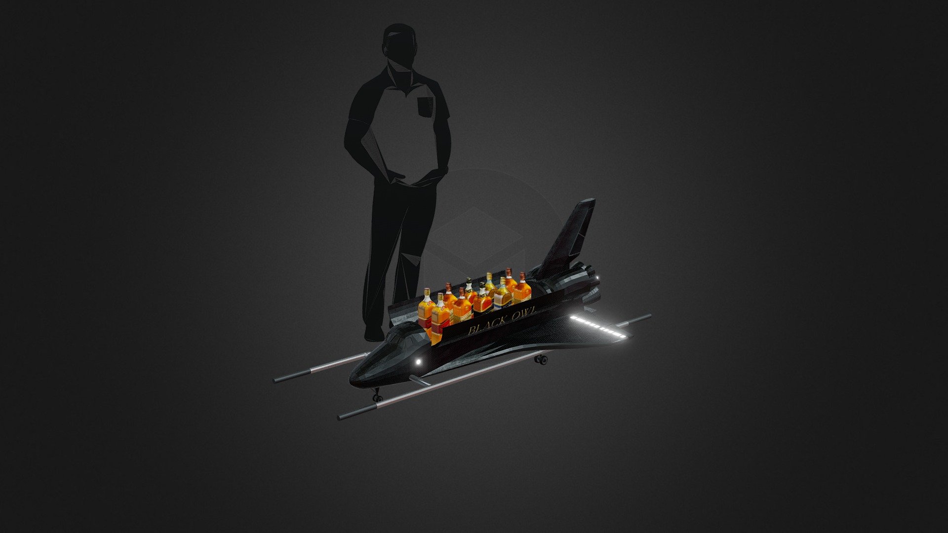 ROCKETSHIP Ready - 3D model by gideonhutomo [7780d4d] - Sketchfab