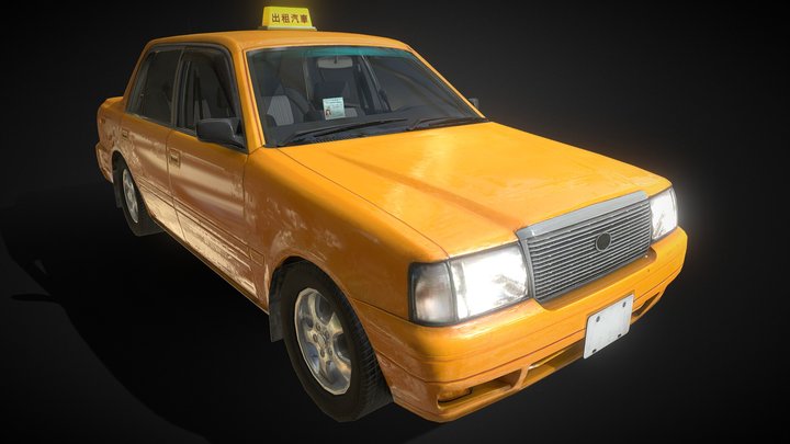 Taxi 3D models - Sketchfab