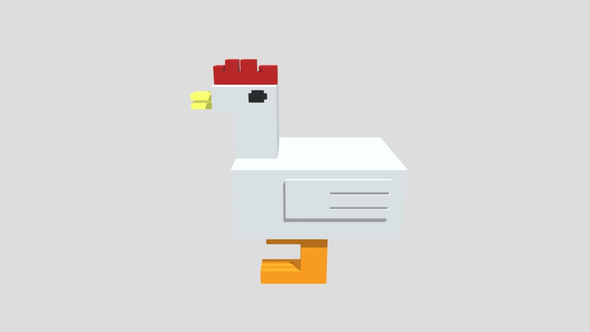 chicken - Download Free 3D model by thereedbas [778331c] - Sketchfab