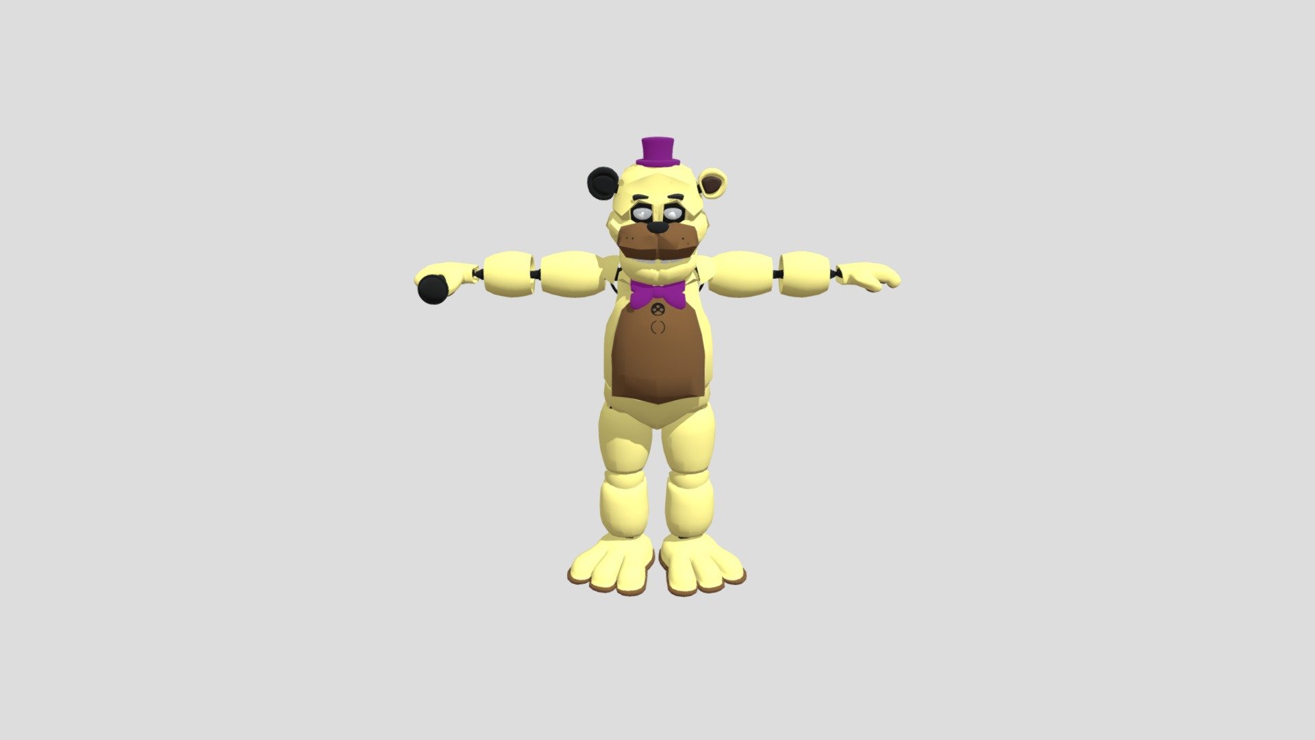 Fredbear - Download Free 3D model by miguelviscalla1 [7784a95] - Sketchfab