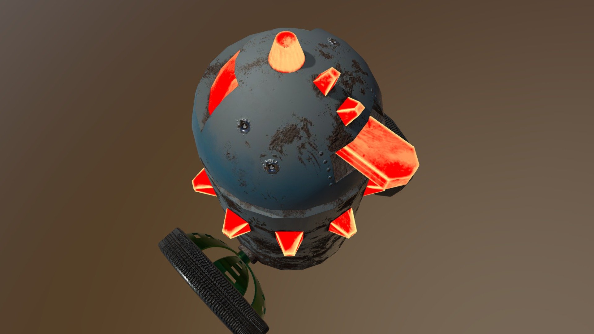 Robo Spike Bomb - 3D model by Samantha_Domino [7784e52] - Sketchfab