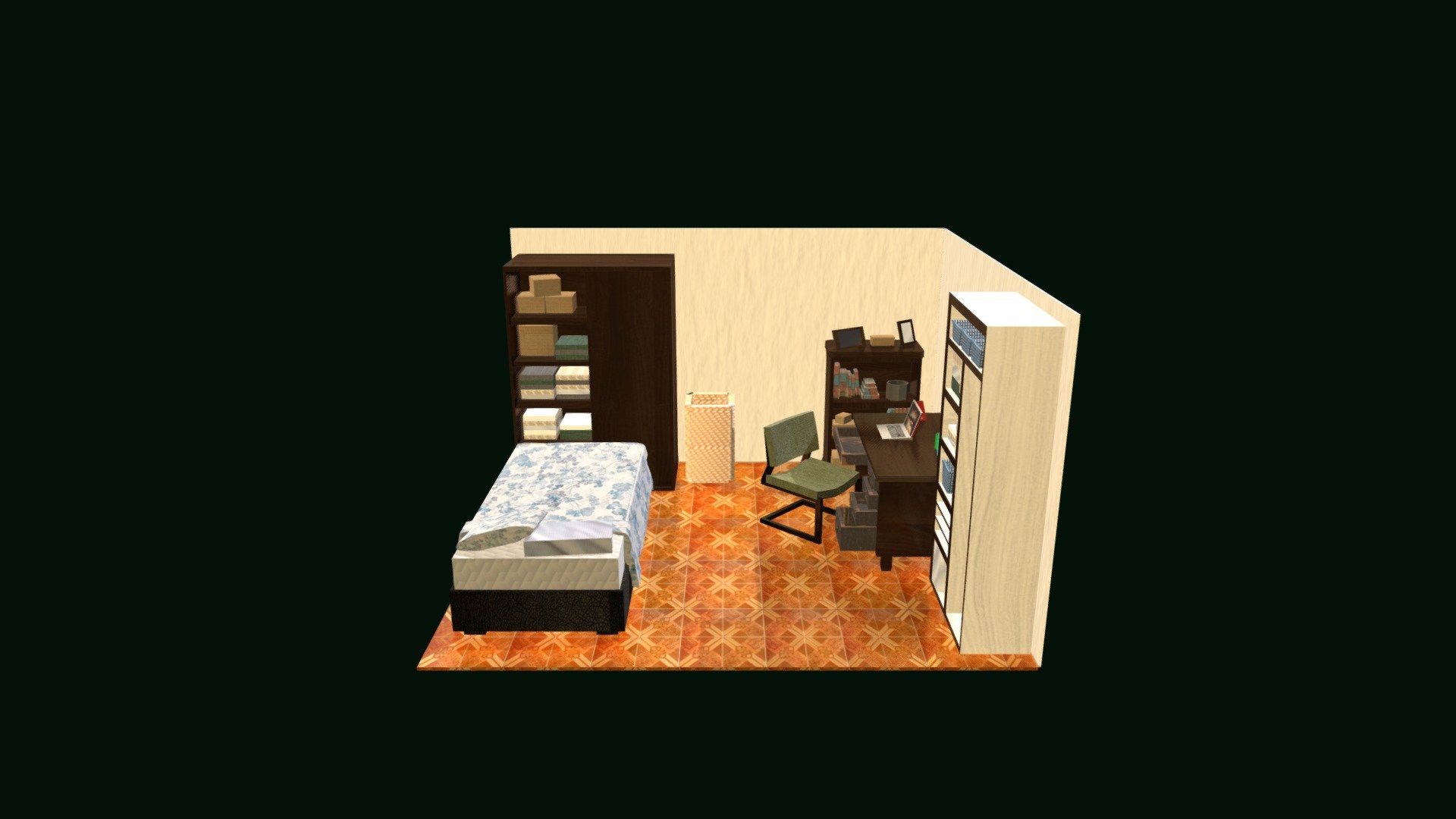 Cuarto - 3D model by VaneG (@VaneG16) [7785f0d] - Sketchfab