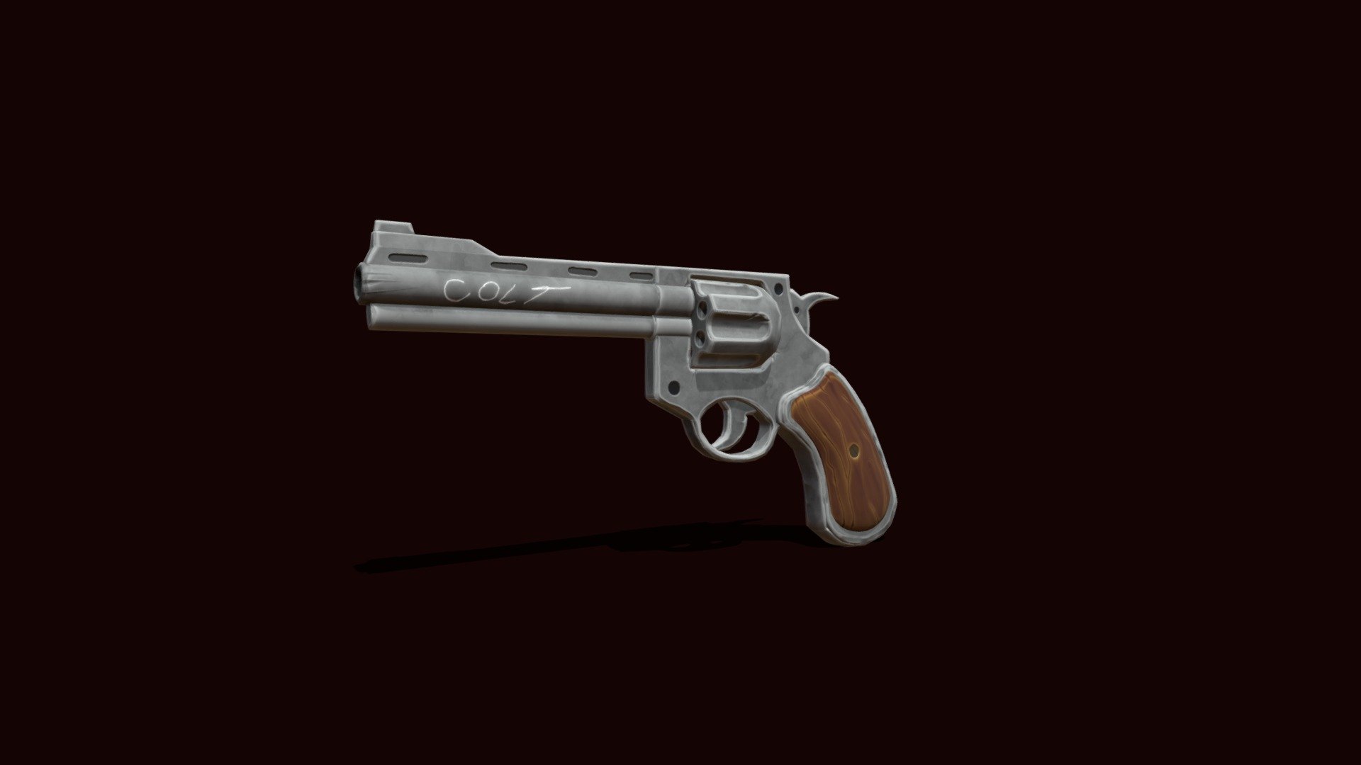 Colt Python - 3D model by LOLONI [778626a] - Sketchfab
