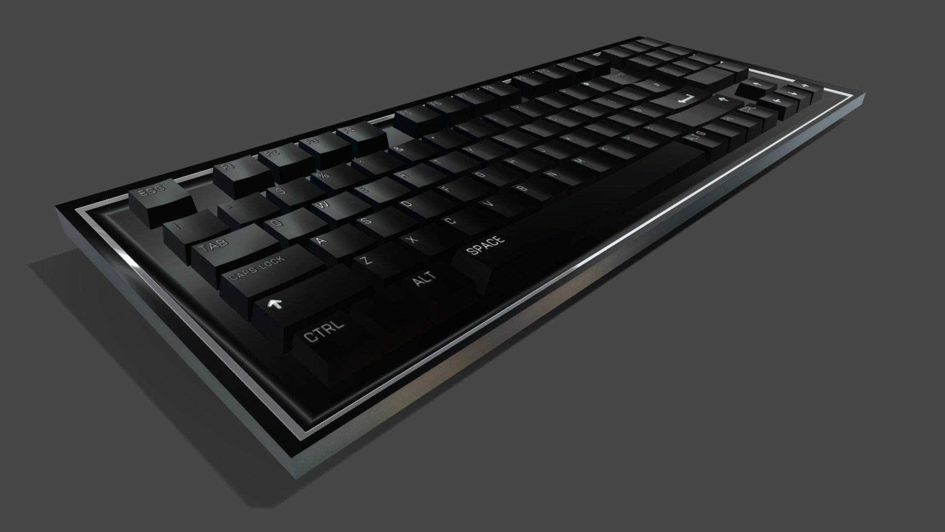 Keyboard - 3D model by Ian.F [7786acb] - Sketchfab
