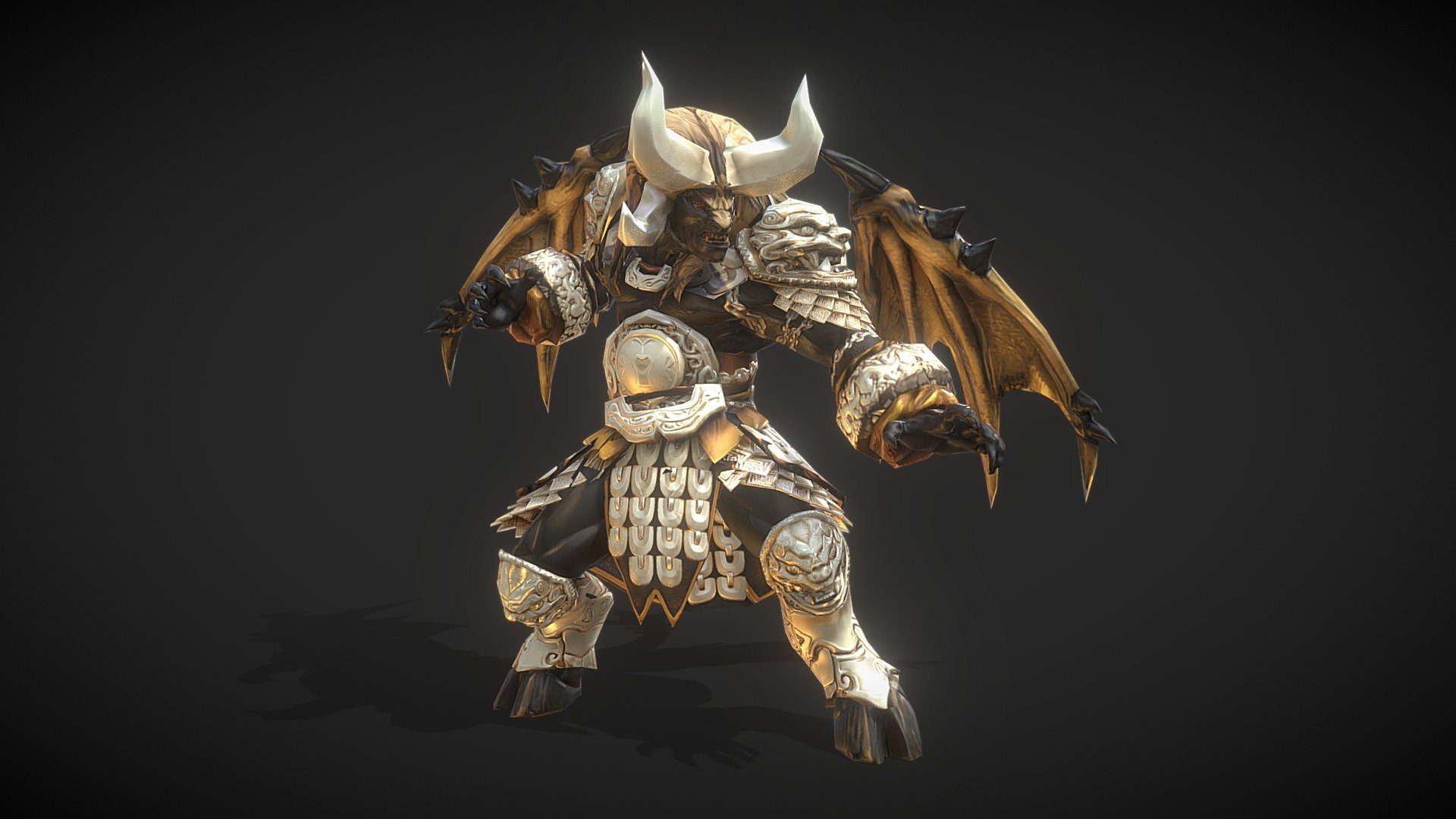 Monsters: Balrog - 3D model by Klaudia Naumann (@klaudia_naumann ...