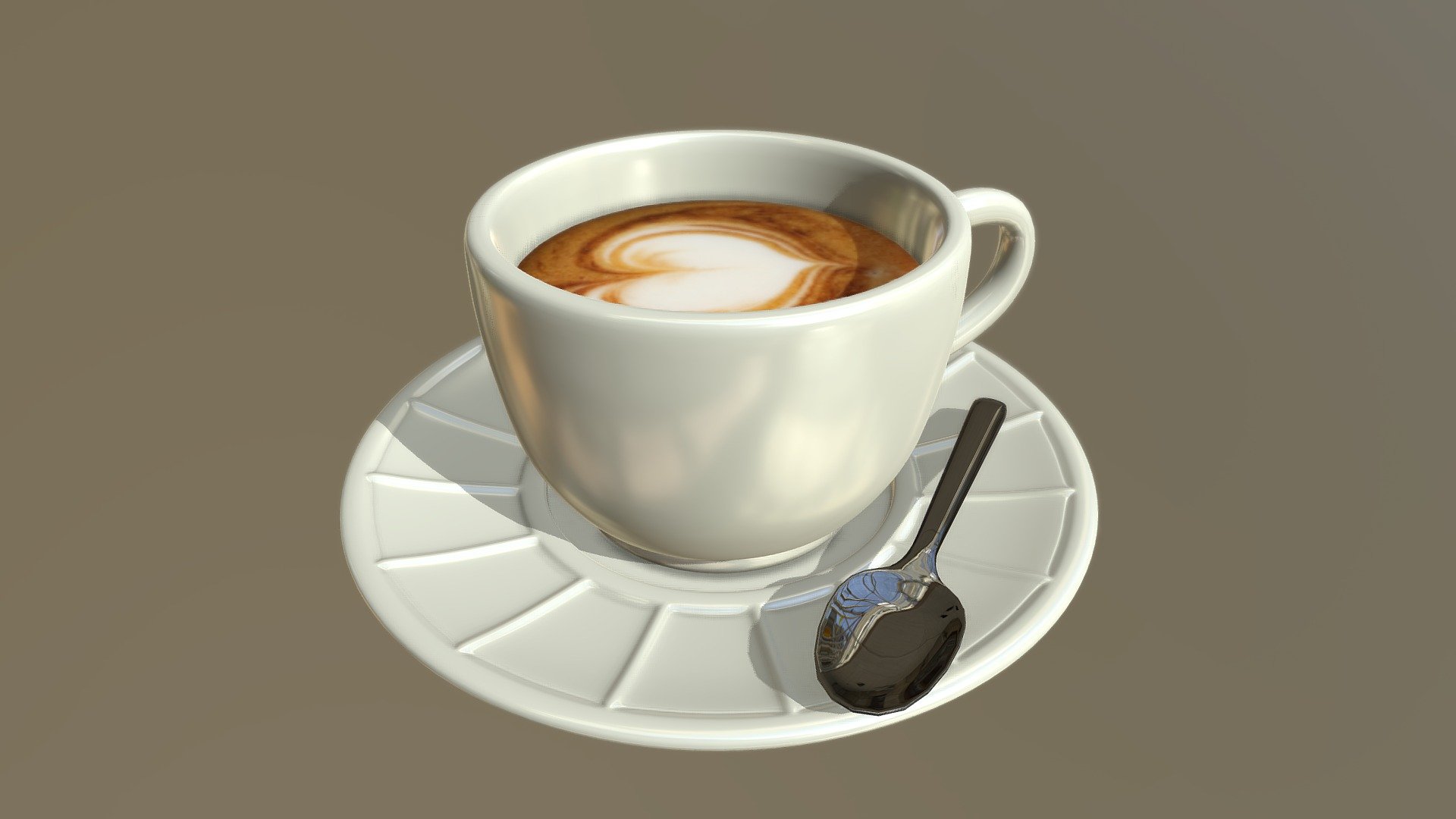 Morning coffee - 3D model by Japion [7789afc] - Sketchfab