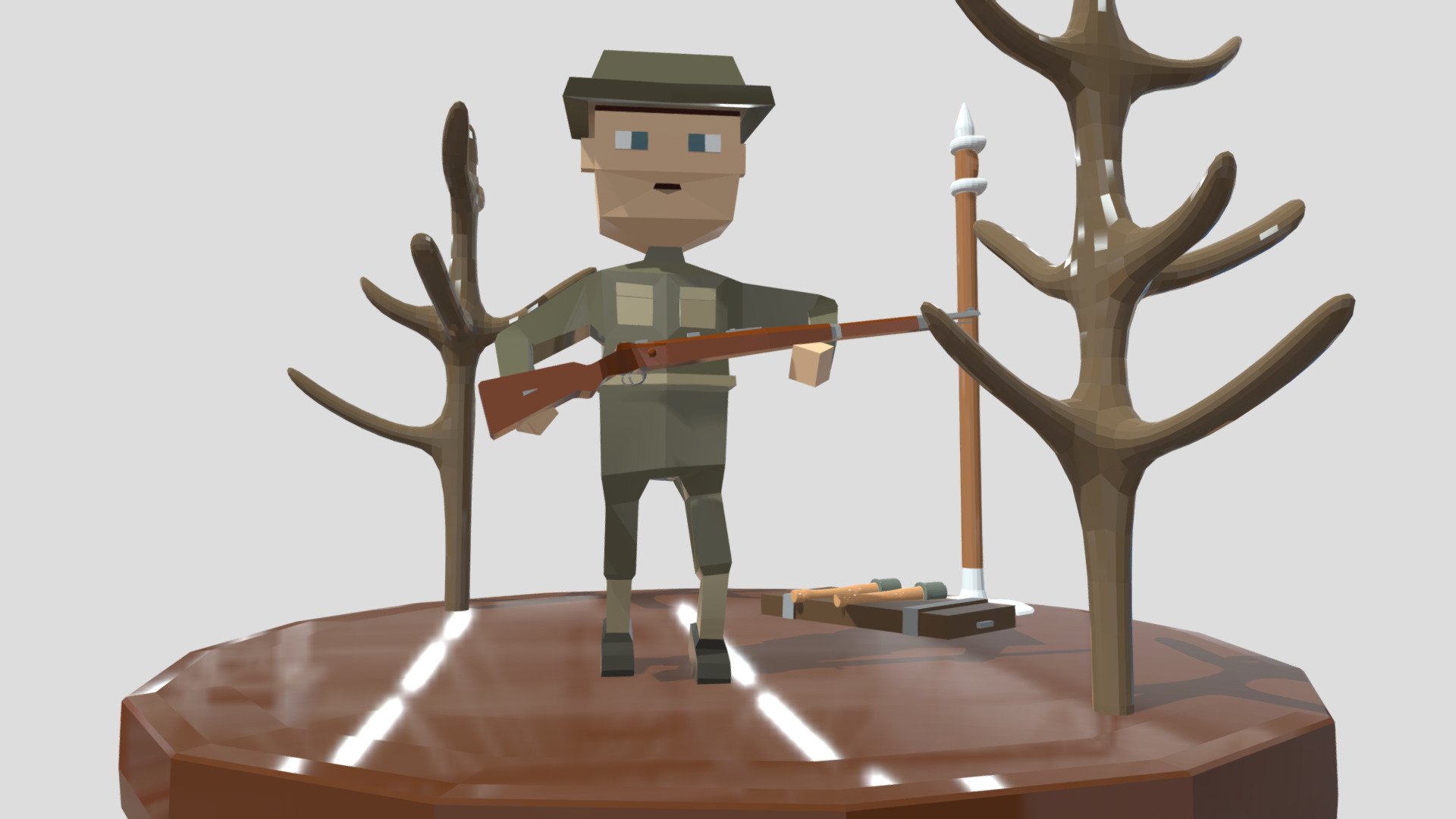 Diorama Final Curso 3d Coderhouse 3d Model By Slayerl99 7789e63