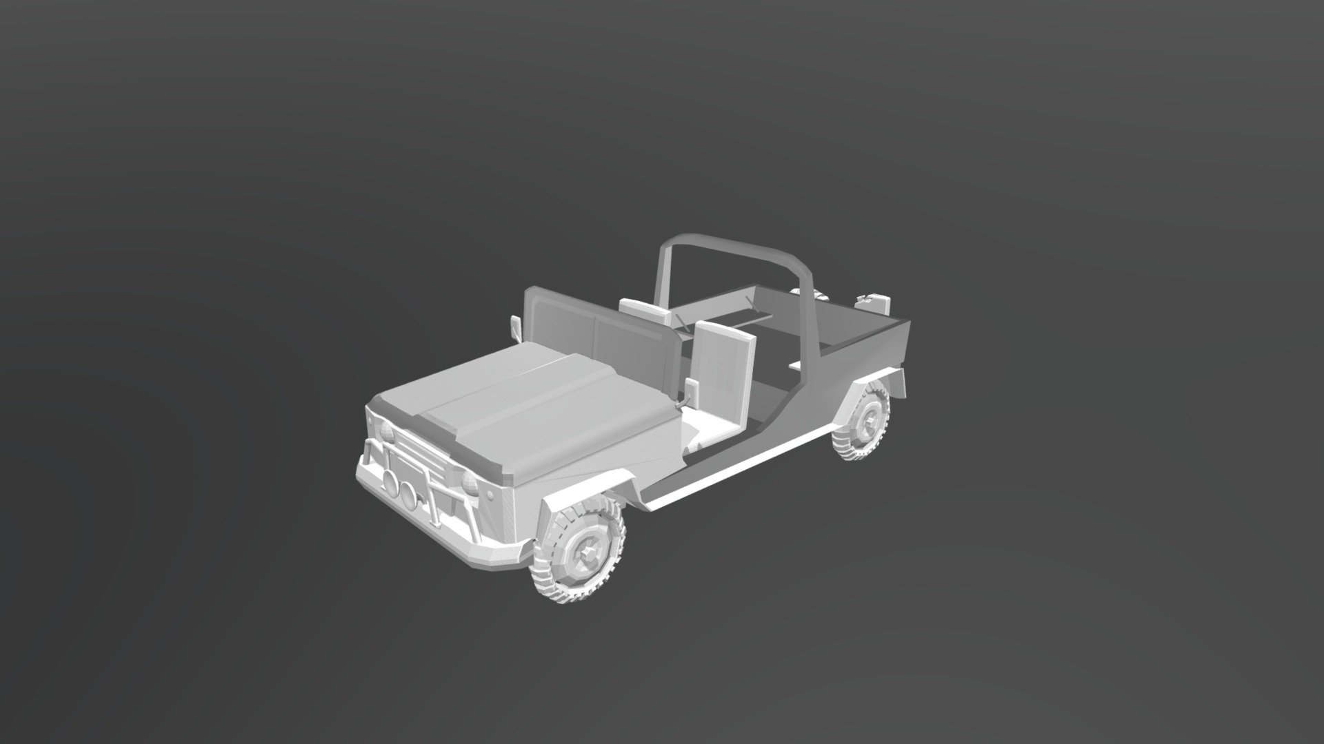 Jeep - Download Free 3D model by watercat [778b530] - Sketchfab