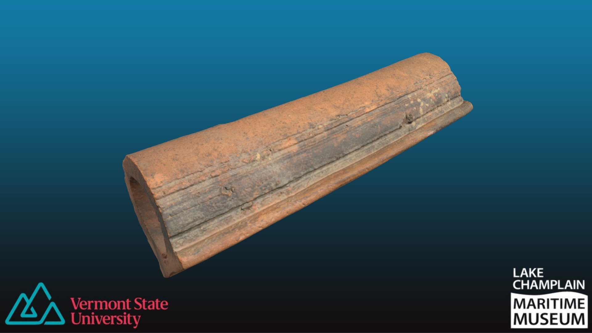 Ceramic Drain from the Wreck of the O.J. Walker - 3D model by Vermont ...
