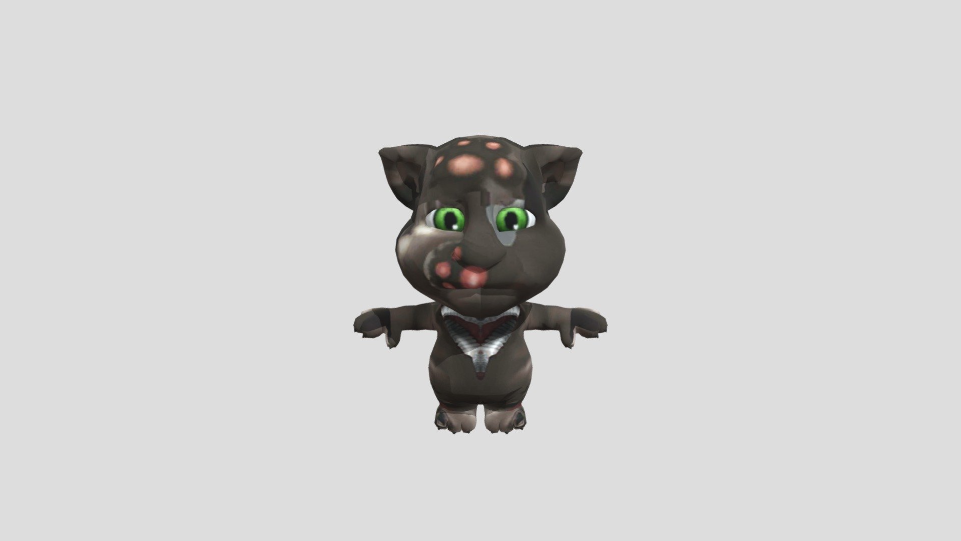 My-talking-tom - 3D model by viktorsergeevich998614 [778cec2] - Sketchfab