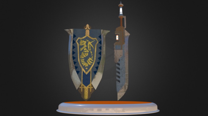 Monster Hunter Charge Blade - 3D model by PlattIntroTo3d [778eddc ...