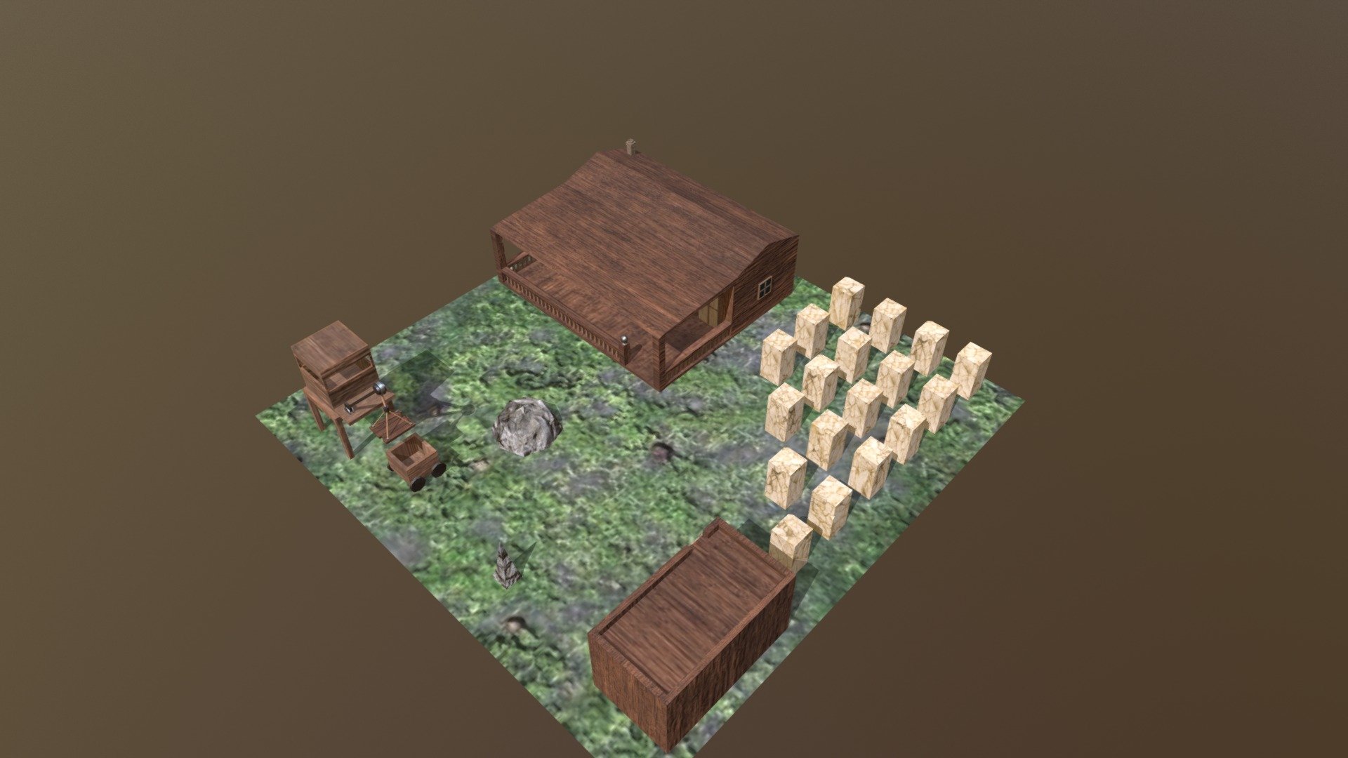 Stonemason - 3D model by arjank [778fa76] - Sketchfab